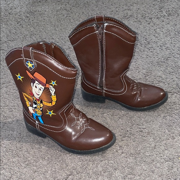 Disney | Shoes | Disney Pixar Kids Boots With Woody Toy Story 4 | Poshmark